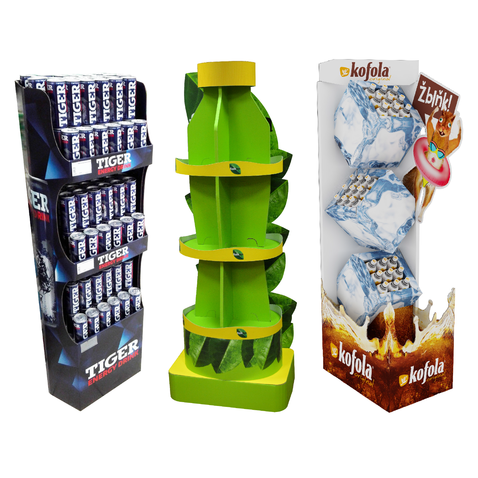 Podlahové stojany | Kartonáž POP/POS | Sprint Trading